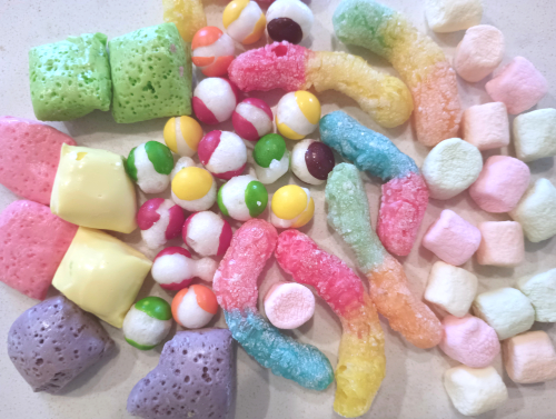 freeze dried candy - made with Skittles(R) and more!